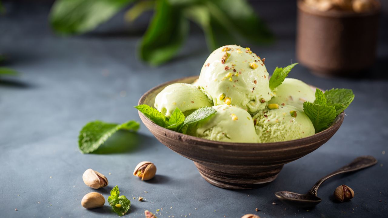 RECETA de helado de pistacho