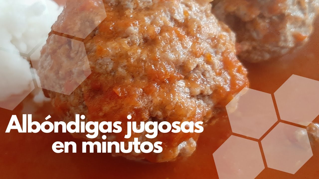 ¡Albóndigas PERFECTAS en 30 min! 🤤😋