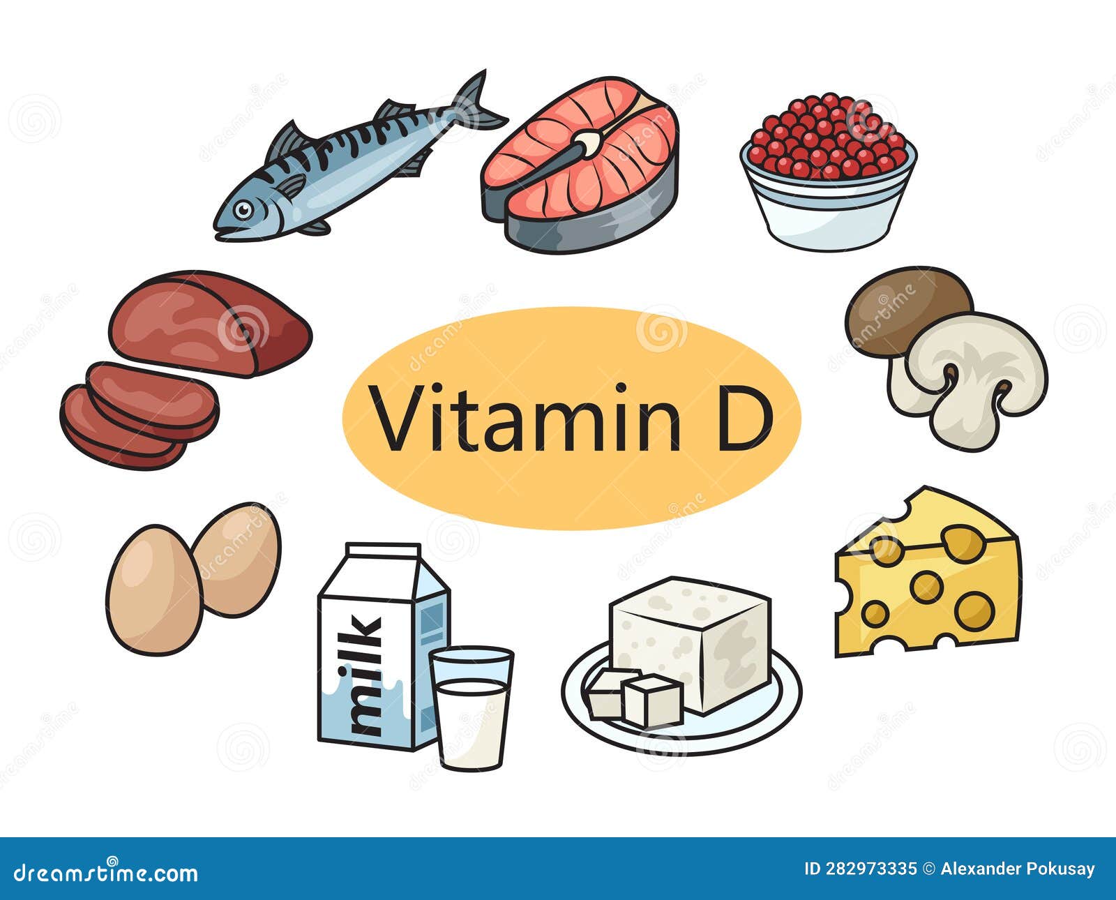 ¡Alimentos con Vitamina D: Dibujos INCREÍBLES! 💥