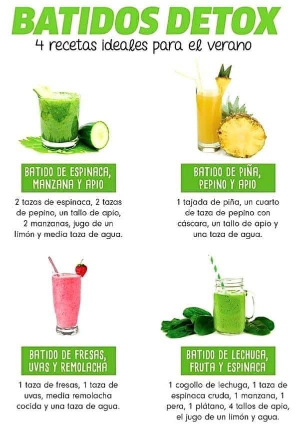 ¡Batidos Detox de Frutas: 🔥Recetas que te Enamorarán! 😍