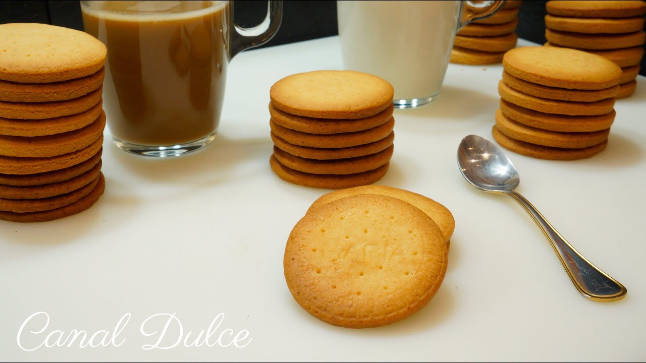 ¡Cómo hacer Galletas María 🍪 PERFECTAS! 🤩 Receta Fácil