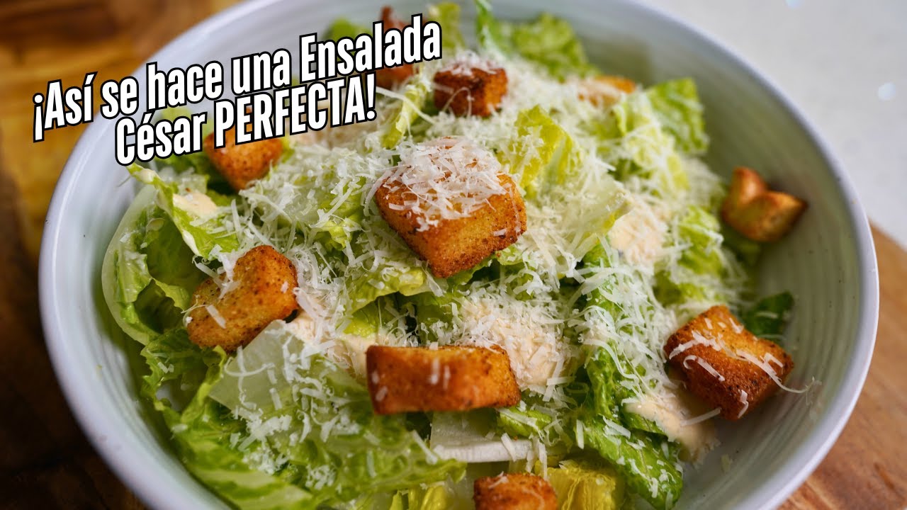 ¡Ensalada César: 🤤 Recetas IRRESISTIBLES que te VOLARÁN la cabeza!