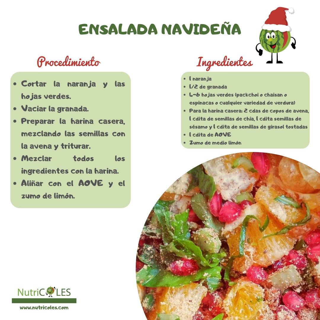 ¡Ensalada Navideña 🎄 RECETA INCREÍBLE! 🤤 Ingredientes
