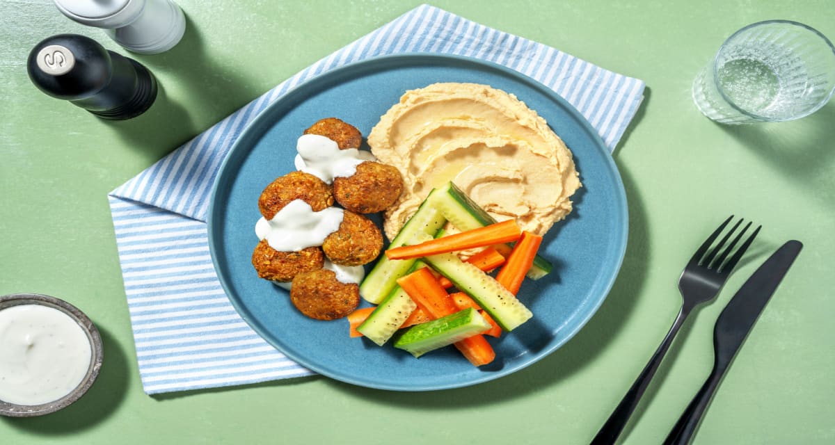 Falafel con Hummus: ¡La Receta SECRETA que te VOLARÁ la Cabeza! 🤯