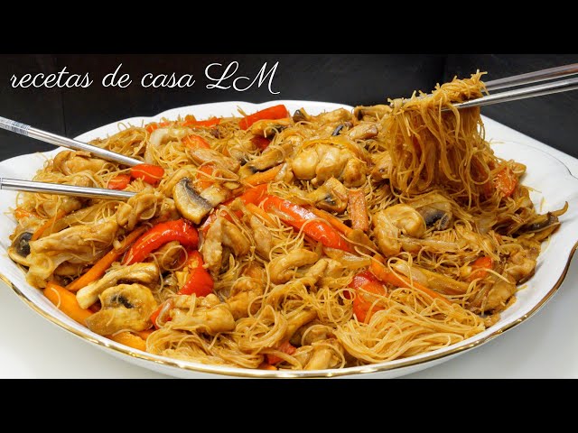 ¡Fideos Anchos Chinos: Receta SECRETA! 🍜🔥