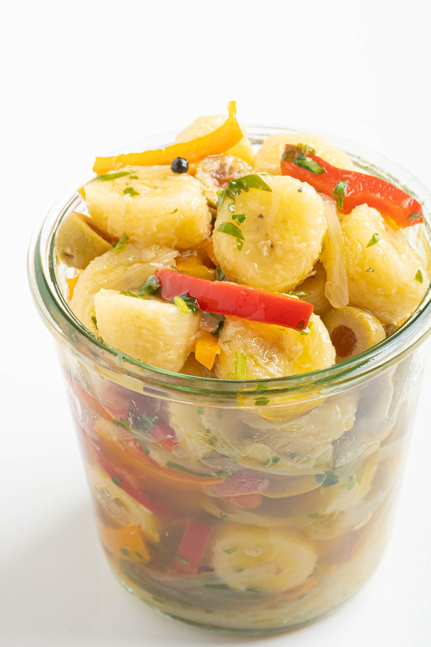 ¡Guineos en Escabeche 🤤 Explosión de Sabor!