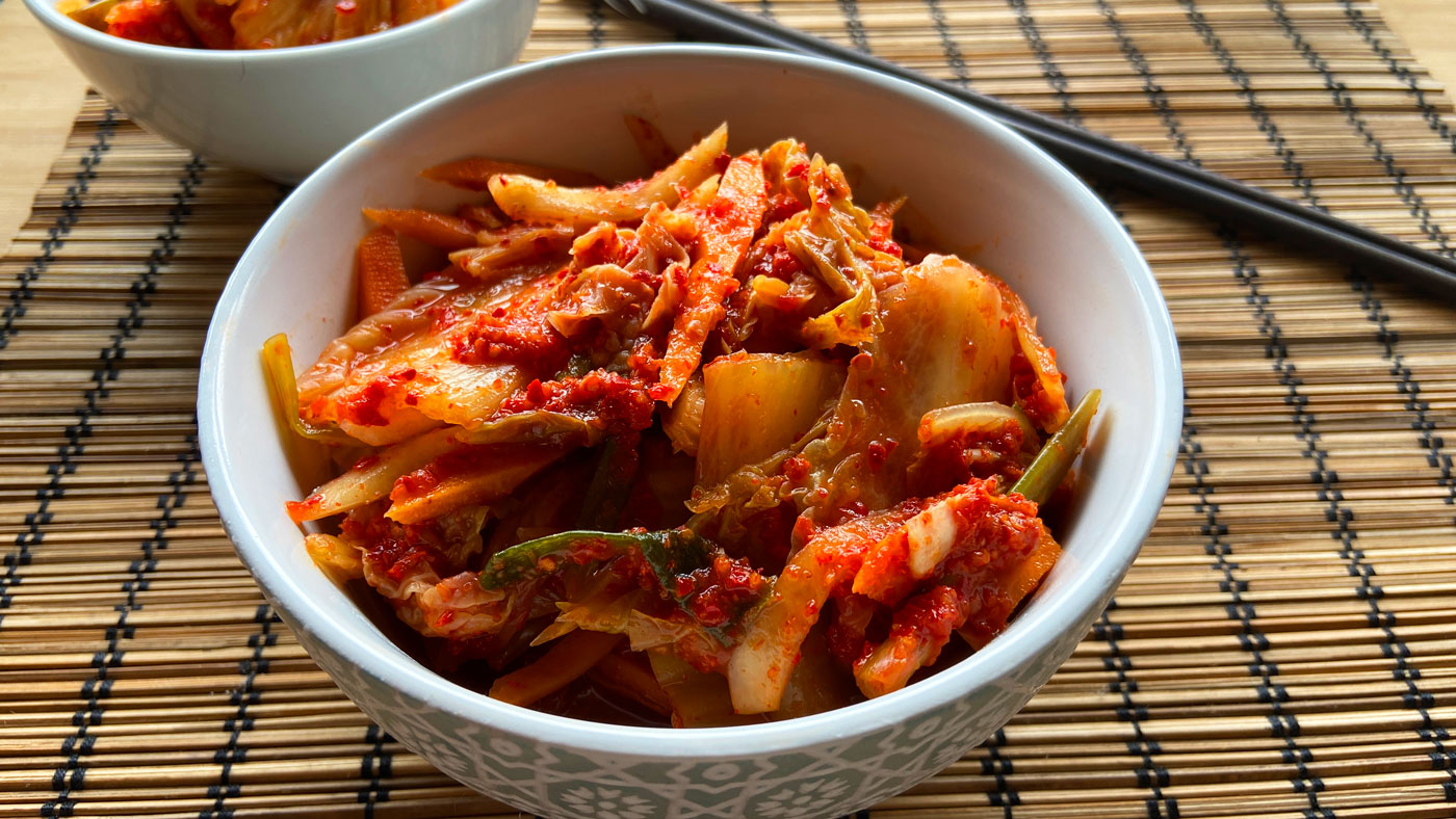 Kimchi 🇰🇷 ¡Receta SIN Salsa de Pescado! 🤤 Fácil
