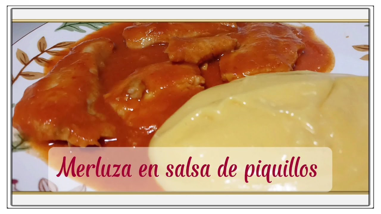 Merluza en Salsa Pimientos Piquillo: ¡Receta INFALIBLE! 😋🔥