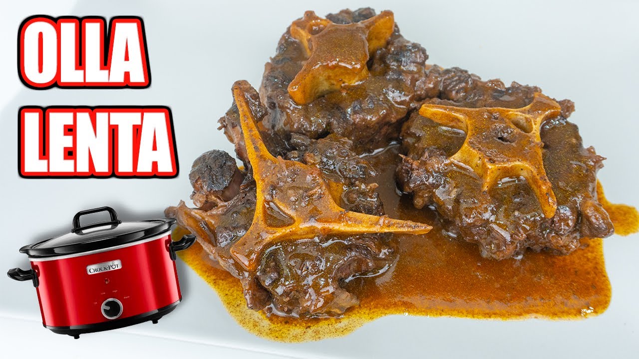 ¡Rabo de Toro DESHUESADO en Olla Lenta! 😋🔥