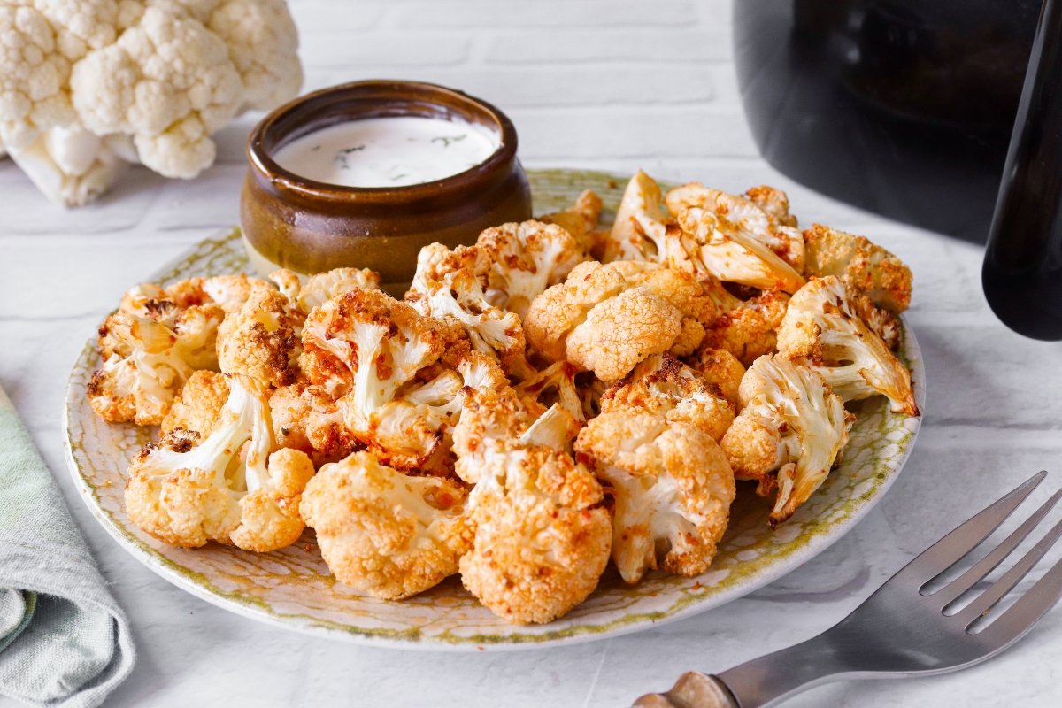 ¡Receta Airfryer Coliflor: 🤯Crujiente y Deliciosa!
