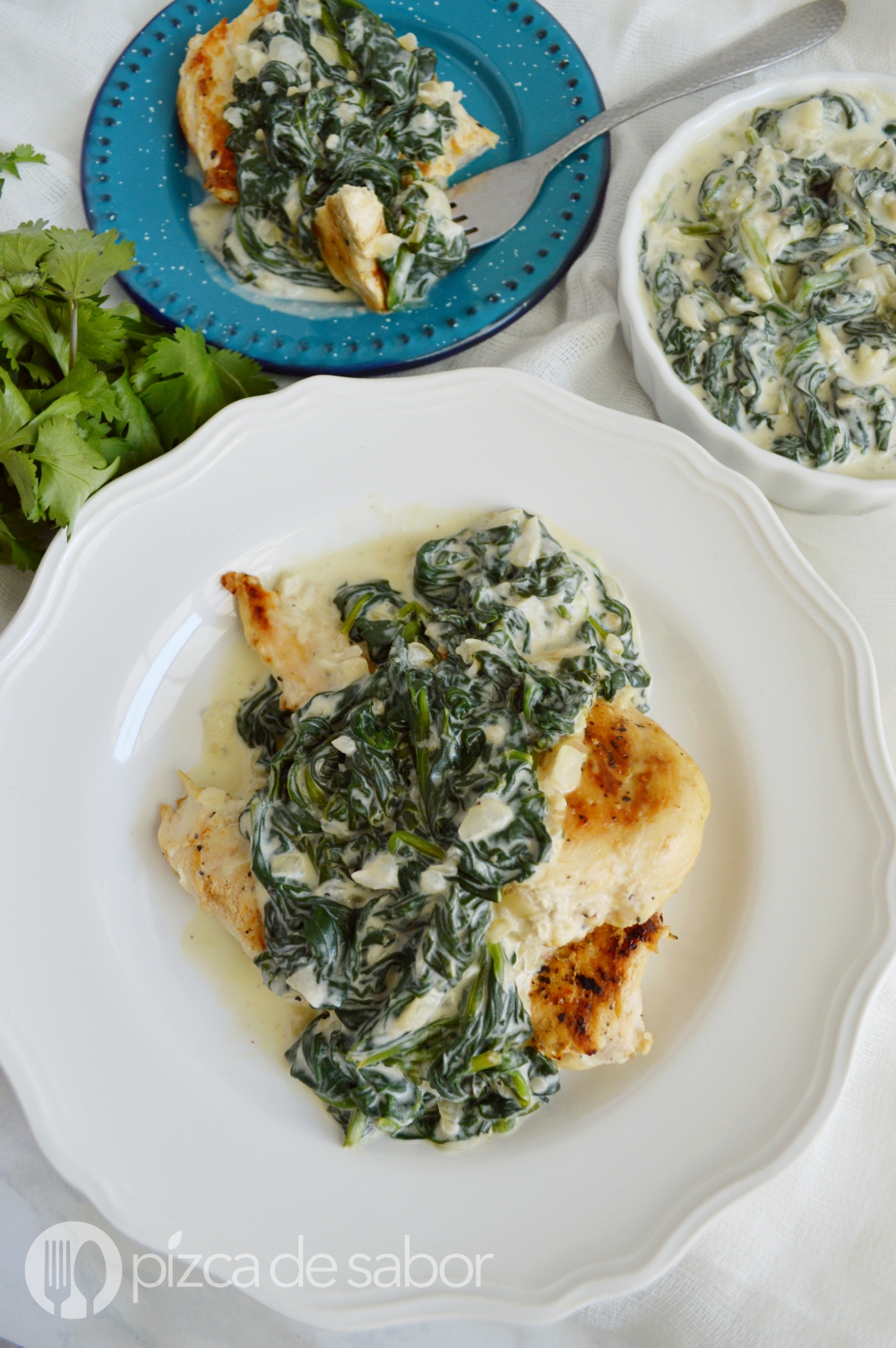 Receta con Espinacas y Pollo: ¡Explosión de Sabor! 🔥🤤