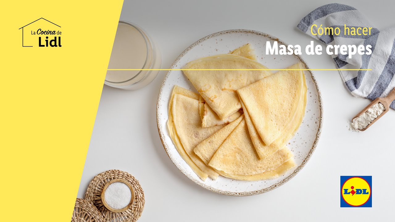 ¡Receta Crepes Lidl: 🤯 ¡La Más Fácil y Rica! 🤩
