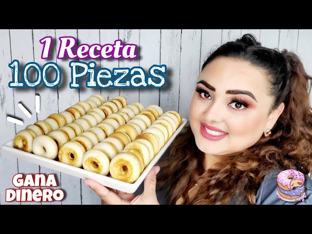 Receta de 100 Mini Donas 🍩 ¡Impresionantes! 🤩