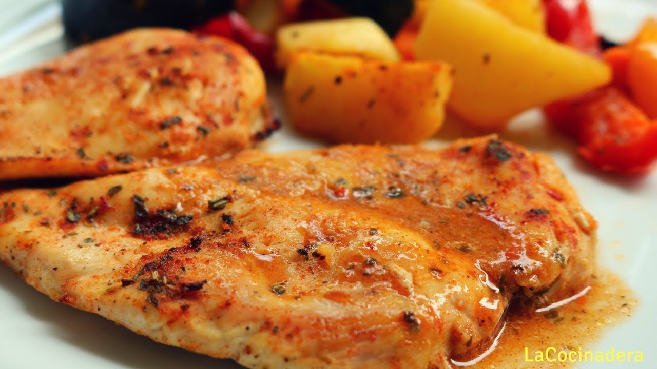 Receta de Pechuga al Horno: ¡La MÁS Jugosa! 🔥🤤