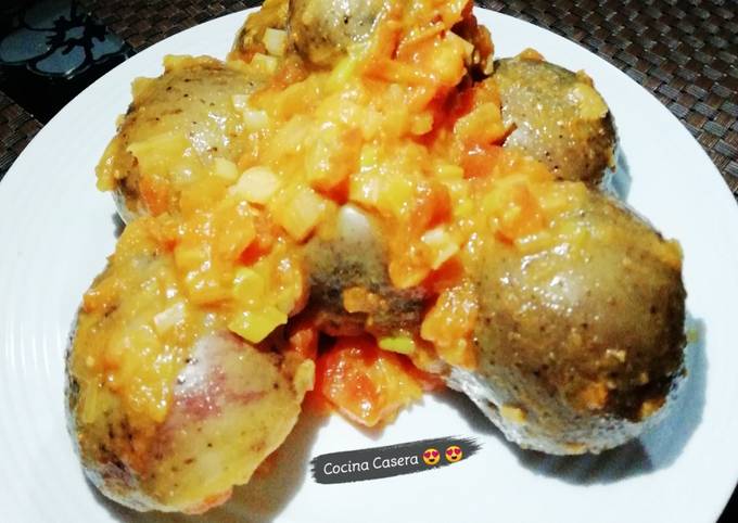 ¡Receta Papas Chorreadas 🇨🇴: La MÁS RICA! 😋