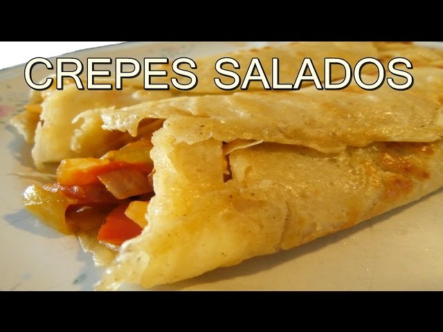 Receta para Crepes Salados: ¡🤤🤤 La Más Fácil y Rica!