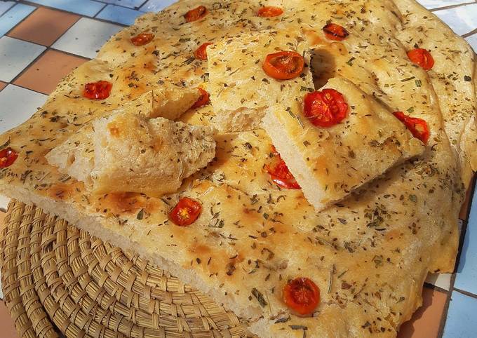 Receta para Focaccia Italiana: ¡🤤La MÁS BUENA!