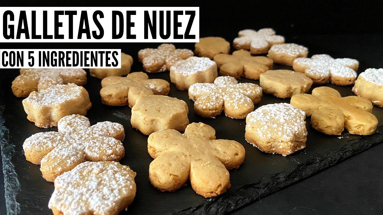 ¡Receta para Galletas de Nuez 🍪🤤 Imposible fallar!
