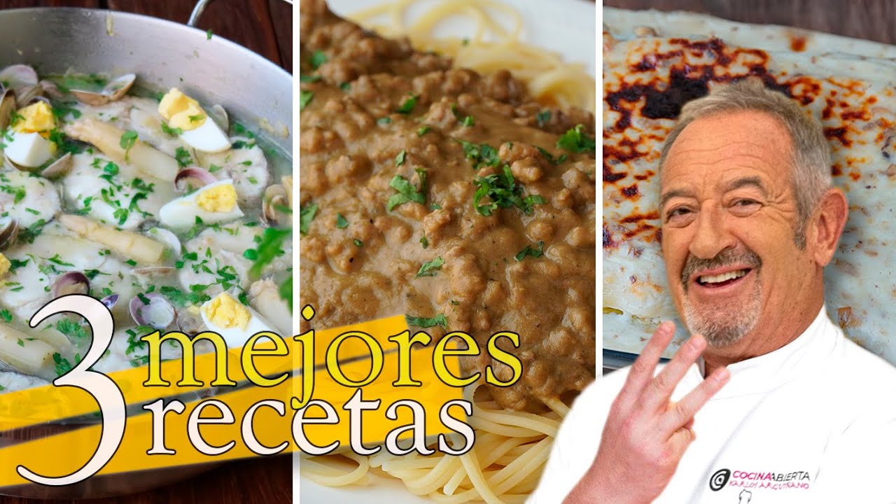 Recetas de Cocina Arguiñano: ¡Sus 5 Recetas MÁS Fáciles!
