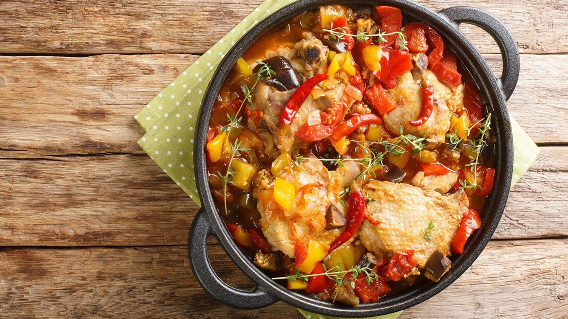 ¡Recetas de Pollo Guisado con Verduras: 🤤 Explosión de Sabor!