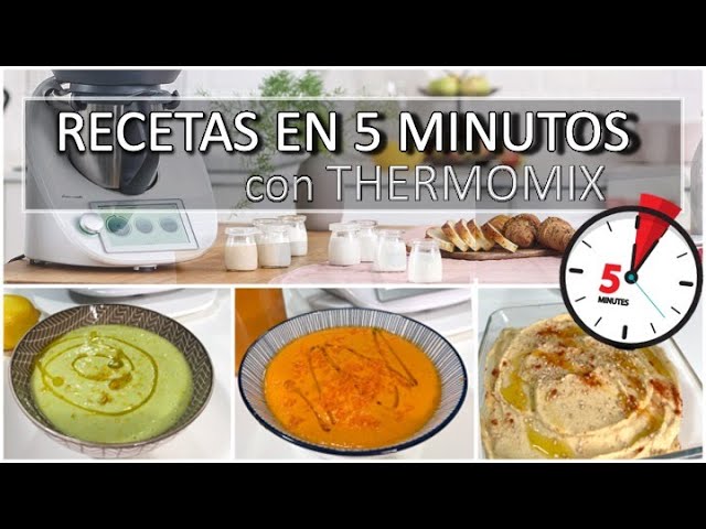 ¡Recetas Thermomix 5 MINUTOS! 🤯