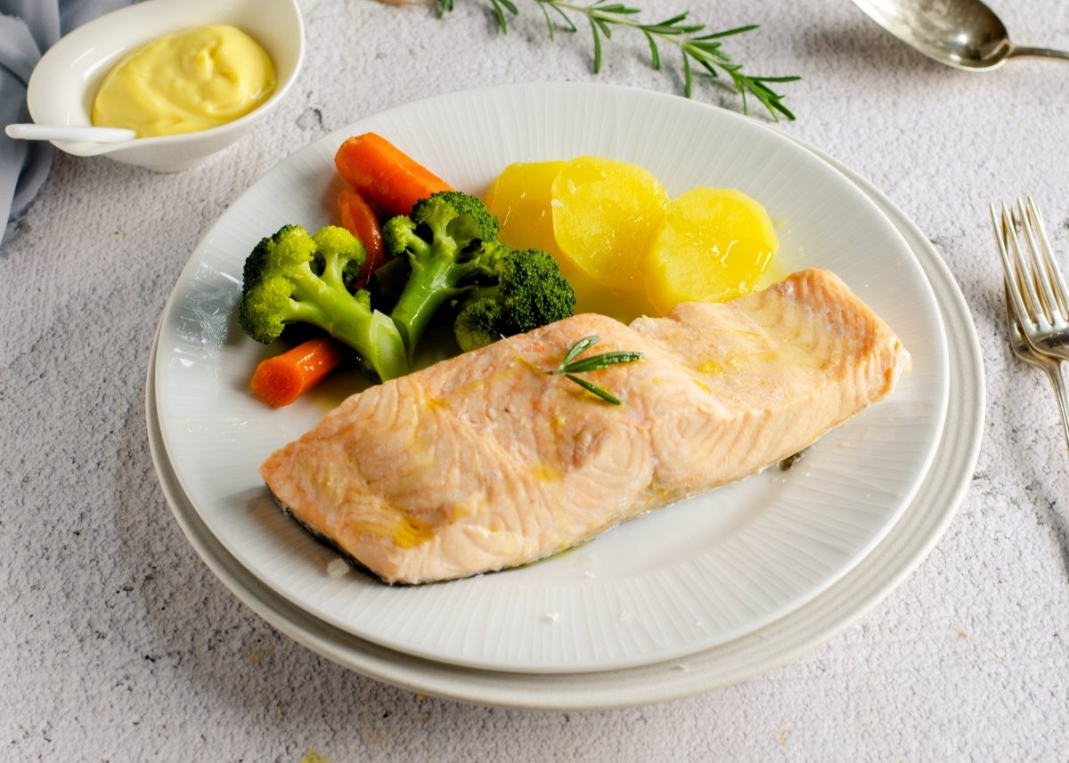 Salmón al Vapor: ¡Receta Súper Fácil y Deliciosa!😋