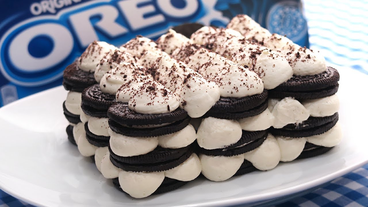 ¡Tiramisú Oreo 🤤: ¡La Receta MÁS Fácil y Deliciosa!