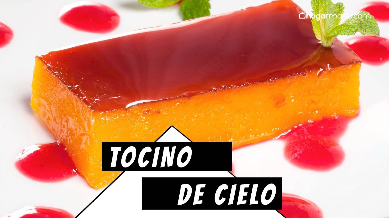¡Tocino de Cielo IRRESISTIBLE! 😋 Receta Fácil